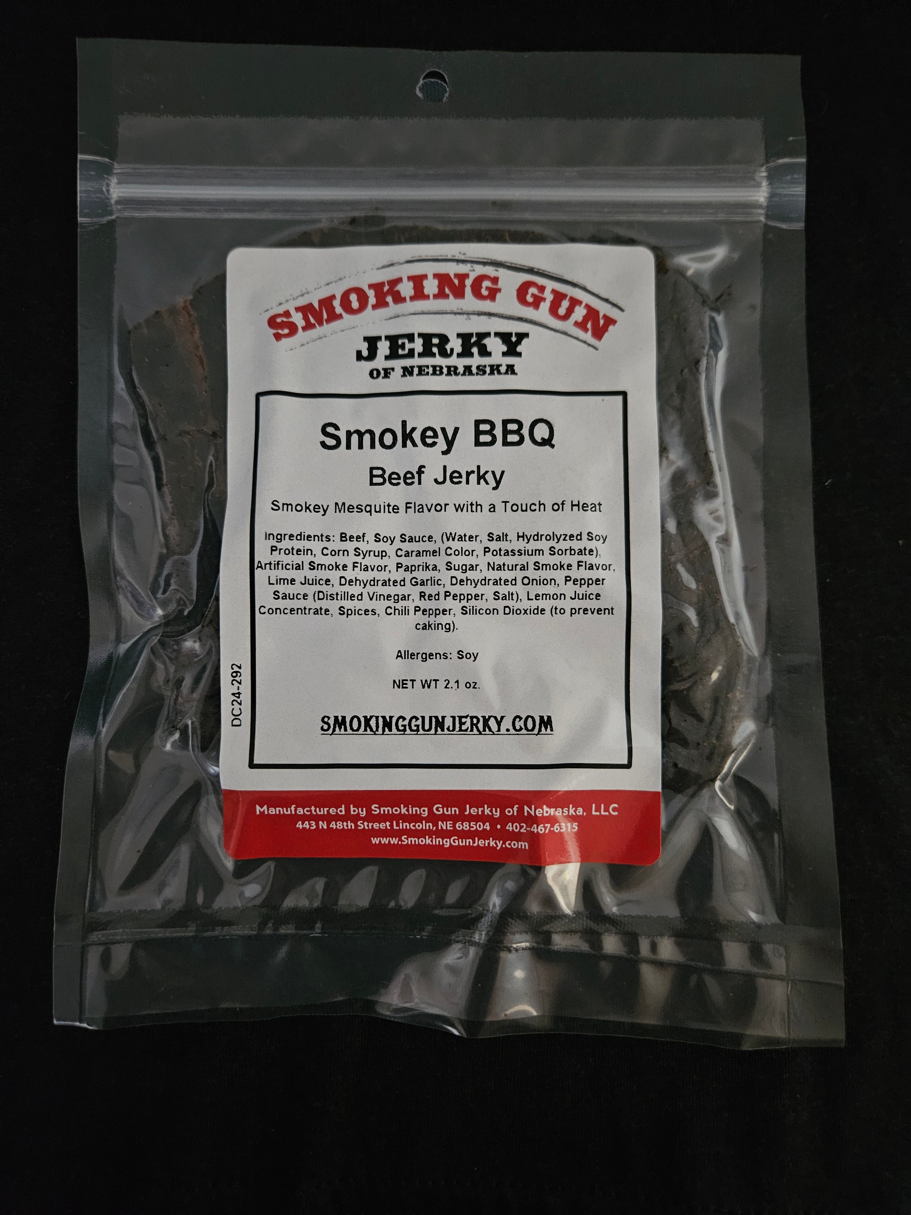 Smokey BBQ Beef Jerky – Smoking Gun Jerky of Nebraska